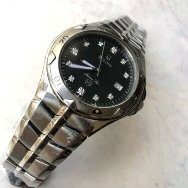 Bulova Marine Star 96D14 Wrist Watch for Men | WatchCharts