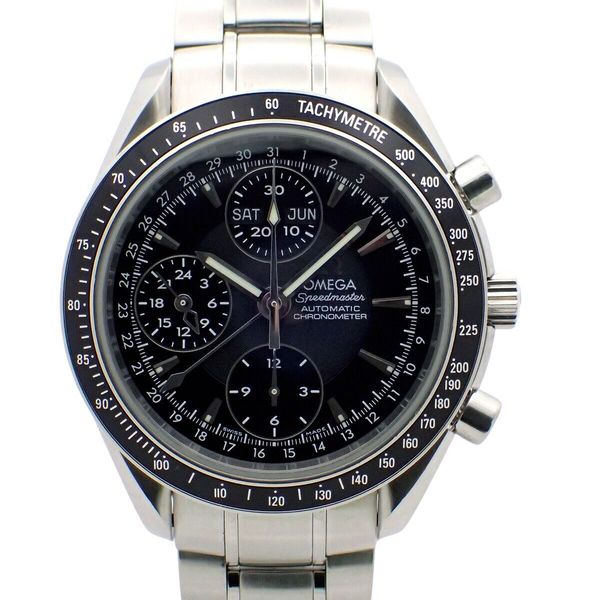 OMEGA Speedmaster Automatic Chronometer Triple Calendar Watch 3220.50 w ...