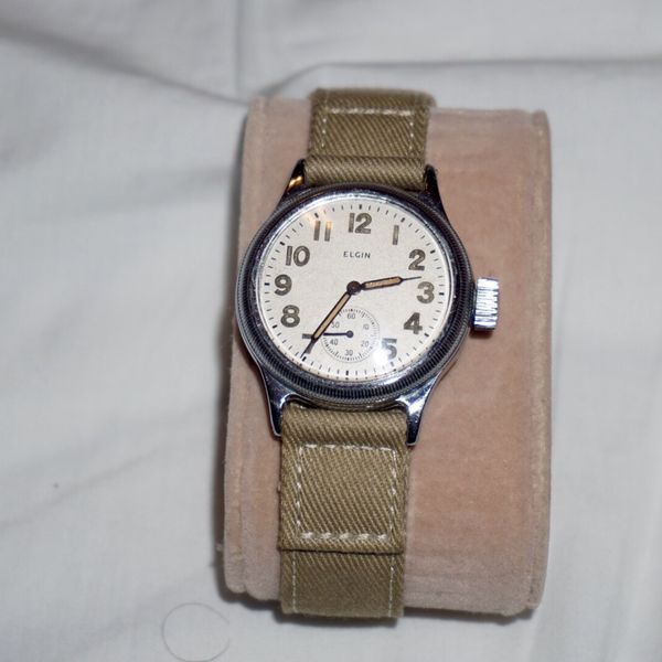 WWII Elgin A-11 watch unissued for sale! | WatchCharts