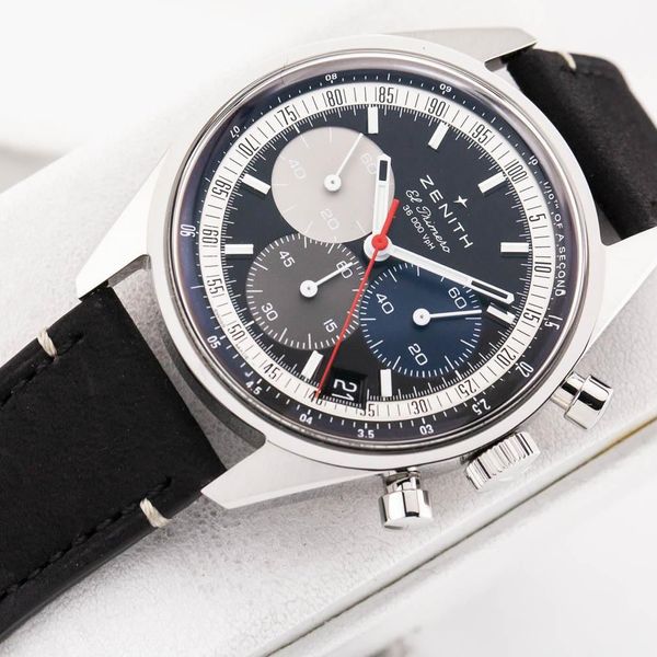 [WTS] Zenith Chronomaster Original Black Leather 03.3200.3600/22.C908 ...