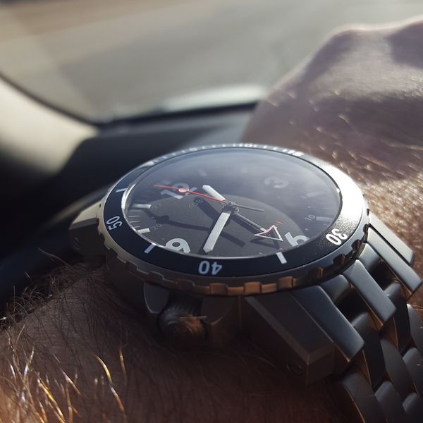 fs - ( K O B O L D ) SMG-1 GMT Tactical TITANIUM Ti bracelet military ...