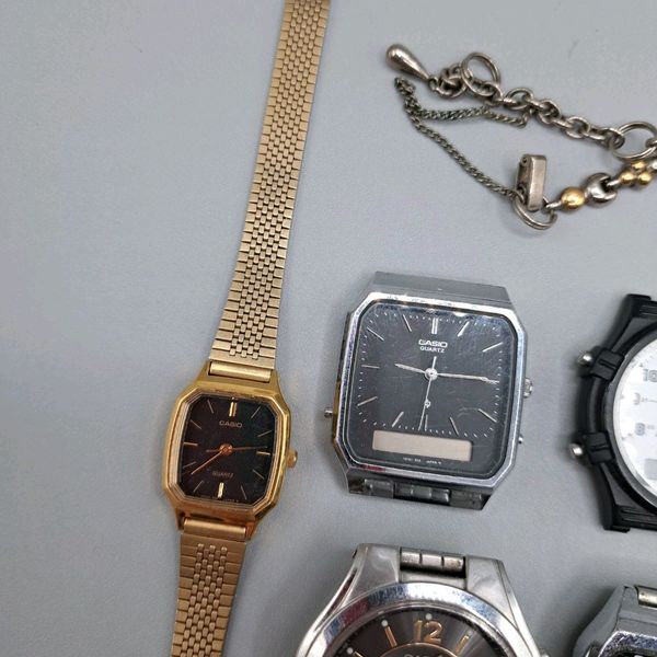 Casio Vintage Watch SPARES OR REPAIR Job Lot Bundle | WatchCharts ...