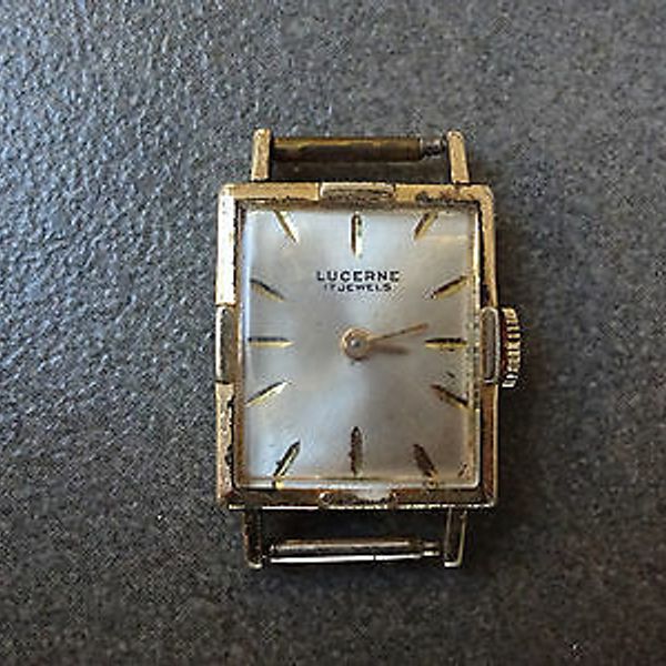 Vintage Antique LUCERNE 17 Jewels Working | WatchCharts