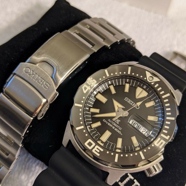 Seiko 4th Gen Monster Model#SRPD27 W/Extra Bracelet / Excellent ...