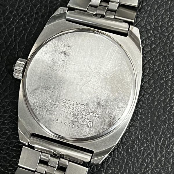 SEIKO 5Y89-0A50 Quartz Watch Navy Dial Stainless Steel Men's Fashion ...