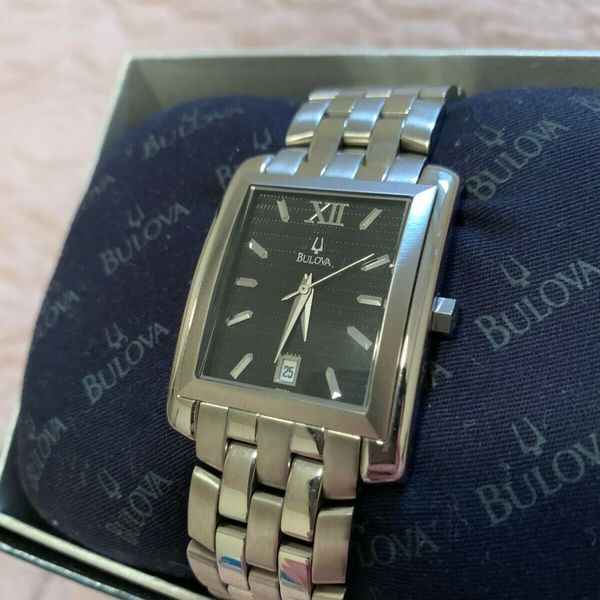 Bulova Men's C876740 Quartz Crystal Steel Watch *Battery Replacement ...