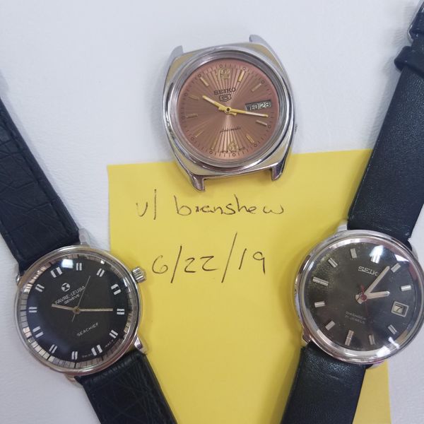 [WTS] Vintage Seiko & Swiss | WatchCharts Marketplace