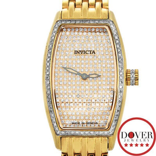 Invicta Diamond Steel 3432 25mm Donna of the Rocks Ladies Quartz Watch ...