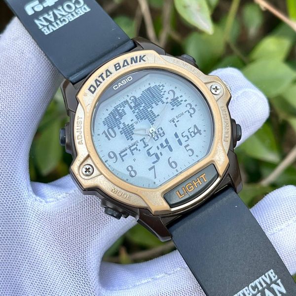 Vintage Casio ABX-23 Twincept Data Bank Ana/Digi World Time Japan Men ...