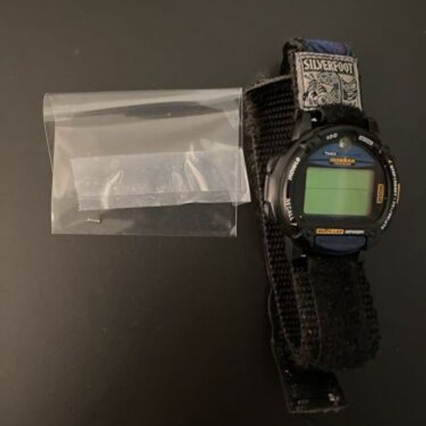 RARE VINTAGE TIMEX data link Ironman Triathlon Digital watch As Is ...