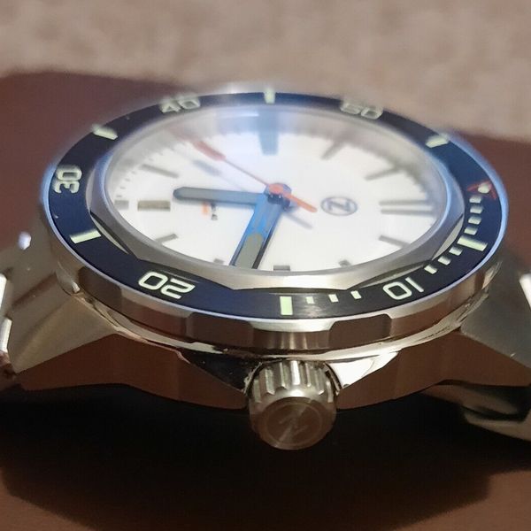Mens ZELOS Swordfish 40mm Dive Watch Fully Lumed Dial | WatchCharts ...