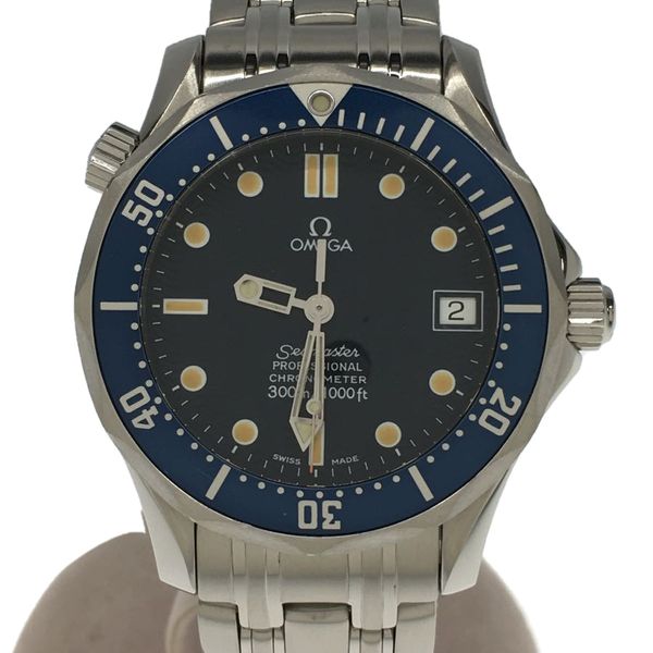 [Used] OMEGA Seamaster Pro / Analog / Stainless Steel / BLU / SLV / 202 ...