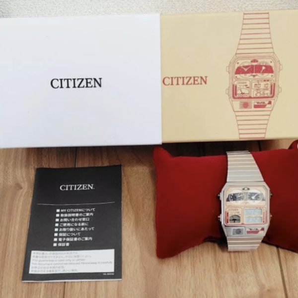 Citizen Ana-Digi Temp JG2149-63W Limited Edition Hitachi 10Bar Solar ...