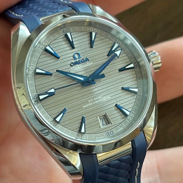 [WTS] Omega Aqua Terra 41 gray teak dial 8900 movement full kit *Bundle ...