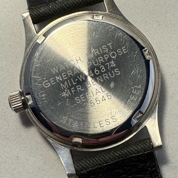 BENRUS Military Watch Re-Issue 50th Aniversity of D-Day 1944-1994 LTD ...