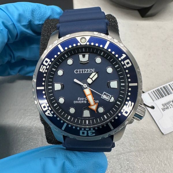 Citizen BN0151-09L Eco-Drive Promaster Diver Men's Watch Blue Dial - NEW | WatchCharts Marketplace