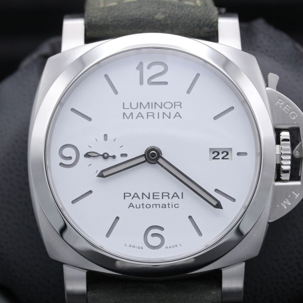 FSOT: Panerai Luminor Marina - PAM 1314 - White Dial - 44mm - Mint 2021 ...