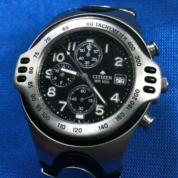 Vintage Diver Watch Citizen Promaster Chronograph Made in Japan ref ...