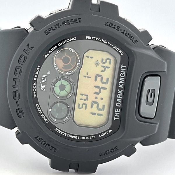 CASIO G-Shock Batman Dark Knight DW-6900 Limited dw-6900fs rare great ...