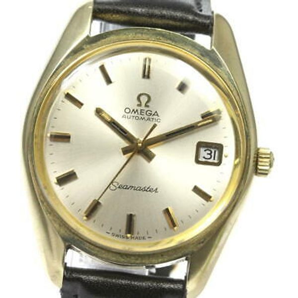 OMEGA Seamaster Ref.166067 Date Silver Dial Automatic Men's Watch ...