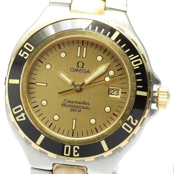 In translation [OMEGA] Omega Seamaster 200 YG Bezel Quartz Men [Used ...