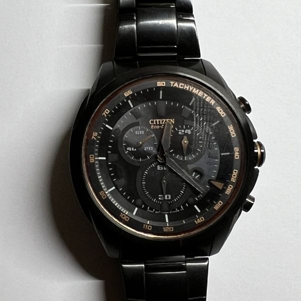 Citizen Eco Drive H504-S085977 Quartz Analog Stainless Men's Watch ...