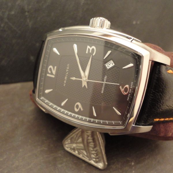 SOLD hamilton Jazzmaster Tonneau Automatic $260.00!!! | WatchCharts