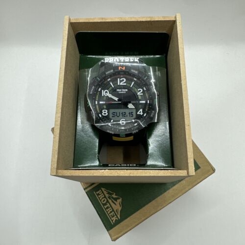 Casio PROTREK Quad Sensor PRT-B50-1 Digital Compass Quartz Men's Watch ...