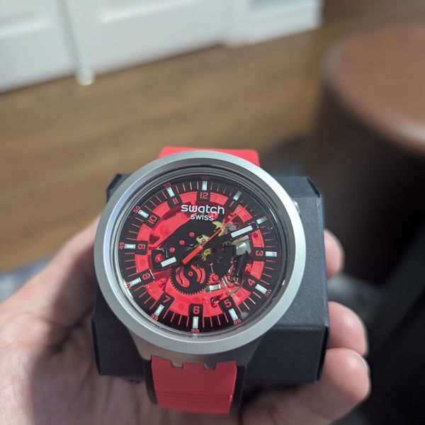 Swatch Big Bold Irony Quartz Unisex Watch SB07S110 | WatchCharts ...