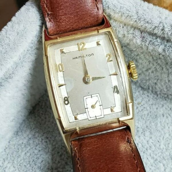 Vintage Hamilton Stuart Watch 14K Gold Filled | WatchCharts Marketplace