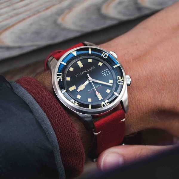 Spinnaker Bradner Automatic Ink Black Watch - Brand New | WatchCharts ...