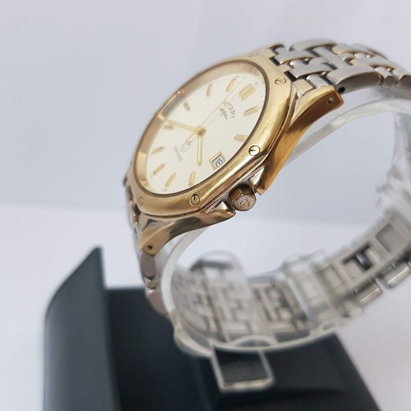 Rotary MONZA quartz mens vintage watch REF - GB0733 fully working ...