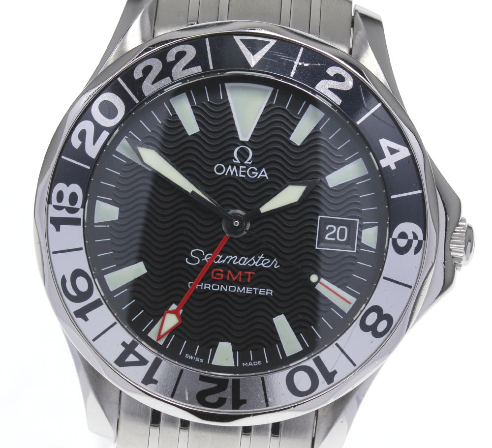 [OMEGA] Omega Seamaster 300 GMT 50th Anniversary Model 2534.50 Self ...
