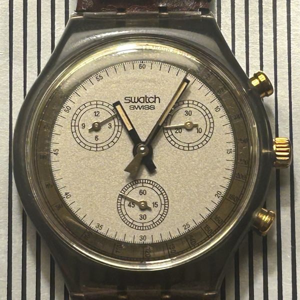 Swatch Chrono GOLF FINGER SCM100 | WatchCharts Marketplace