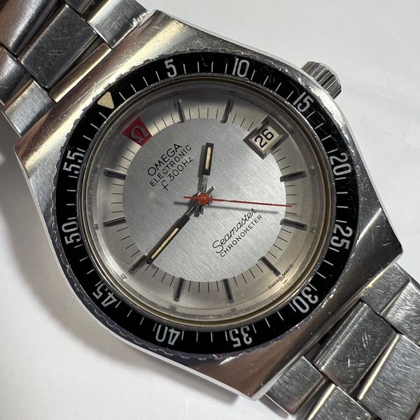 OMEGA Seamaster Electronic f300Hz Tuning Fork Chronometer 198.0016 ...