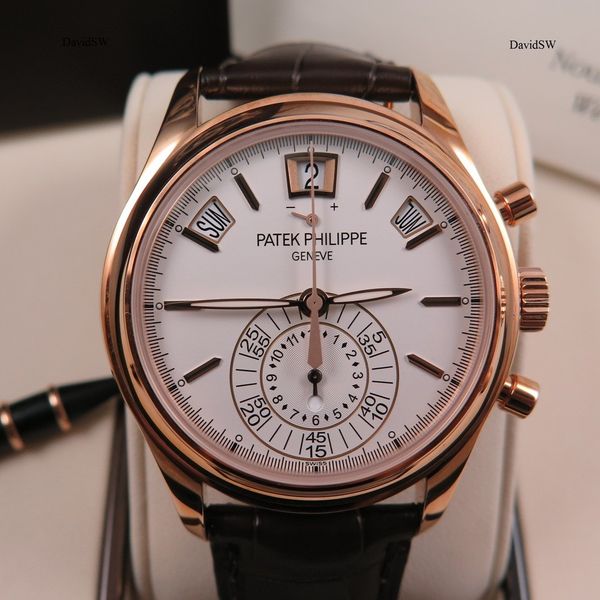 FS: Patek Philippe 5960R-011-18K ROSE GOLD-ANNUAL CALENDAR CHRONOGRAPH ...