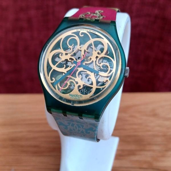 Swatch Watch â Stucchiâ - GN 107 - Lovely Condition -Box - all working ...