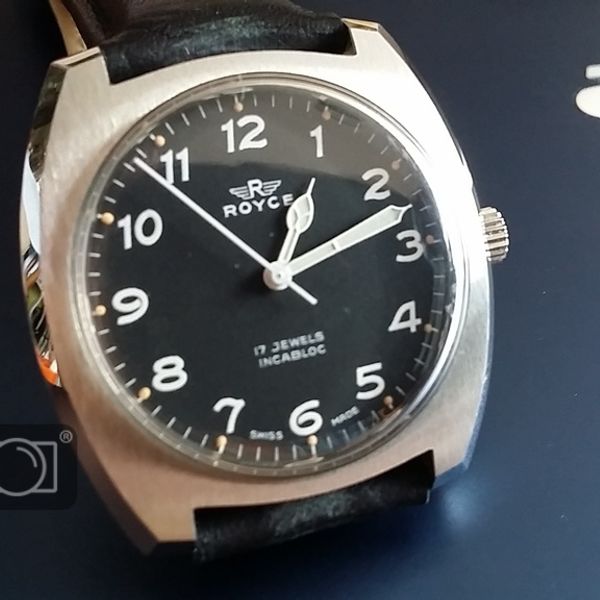 FS - "Rare" Vintage NOS 60's Antimagnetic Royce Watch (Military Dial ...