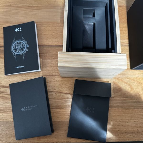 Christopher Ward C63 Valour Chronometer Watch 39mm | WatchCharts ...