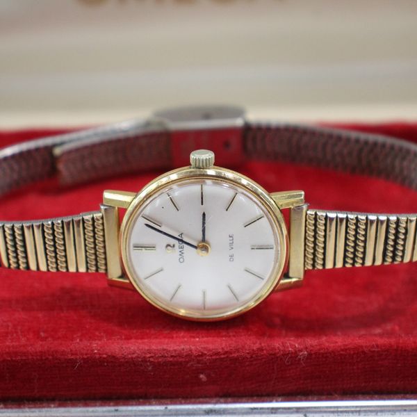 Omega De Ville Gold Tone Watch Ref. 511.215 Hand-Wind WORKING ...