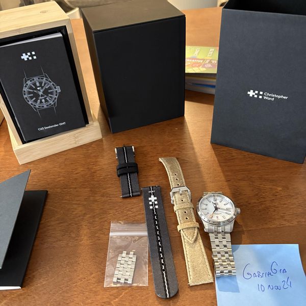 [WTS] CW Sealander GMT w/ extra straps - $800 obo | WatchCharts Marketplace