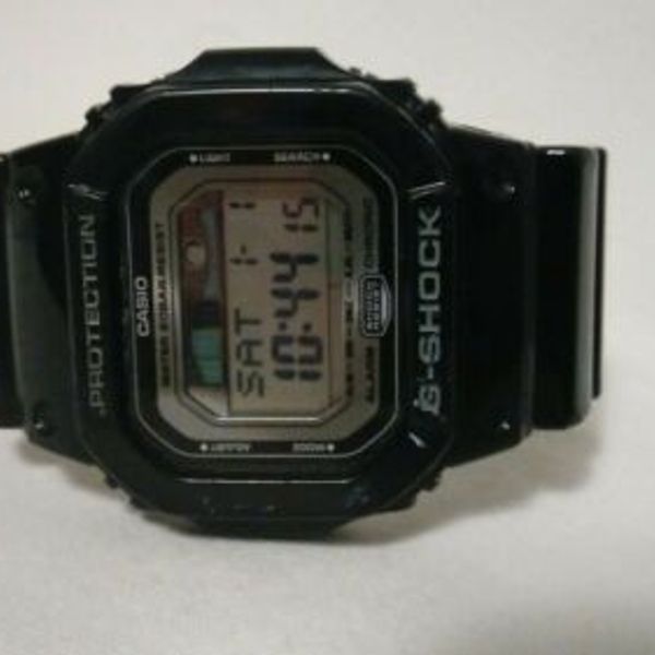 Casio G-Shock G-Lide Mens Digital Wrist Watch - Black - GLX-5600 Model ...