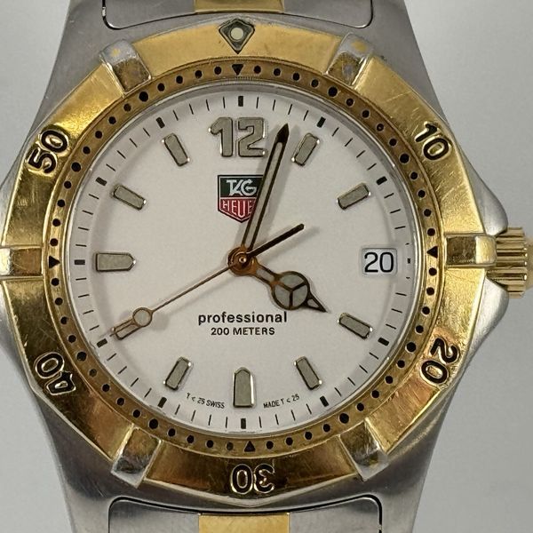 Tag Heuer Professional - 200M Two Tone Mens Watch - WK1120 - Box ...