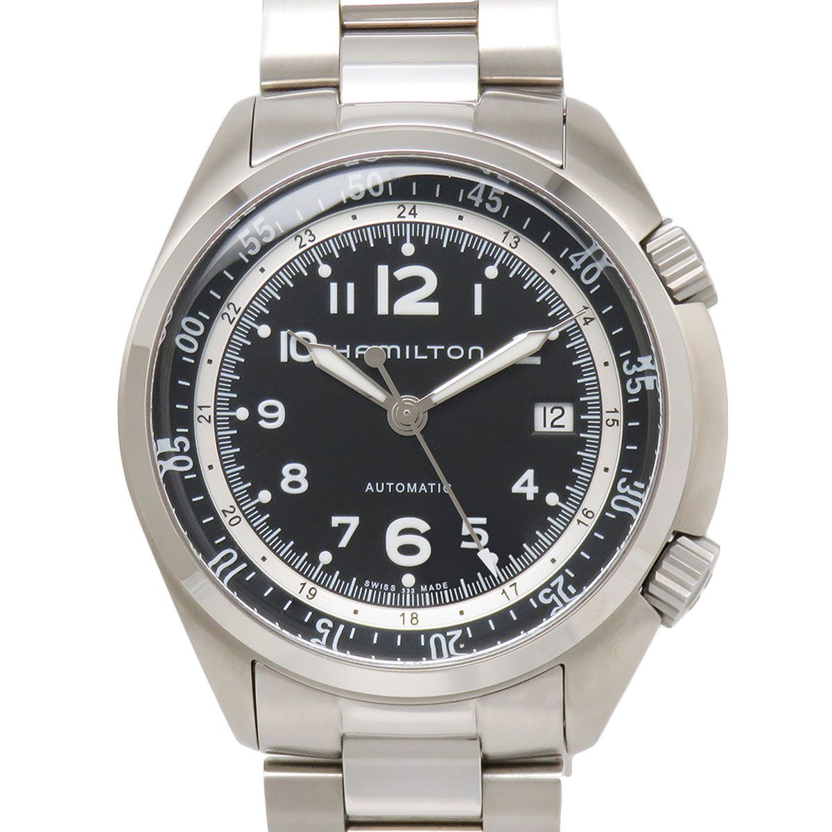 Hamilton Khaki Pilot Pioneer Alu Auto Bracelet (H76455133) Market Price ...