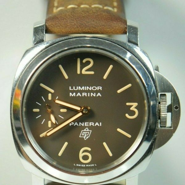 PANERAI LUMINOR FIRENZE 1860 PAM01000 OP 7040 STAINLESS STEEL 44MM ...