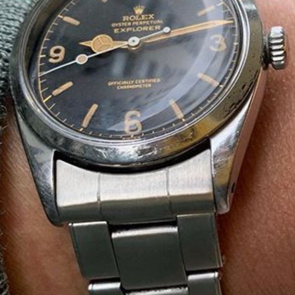 FS - Rolex 7206 rivet in early 50s | WatchCharts
