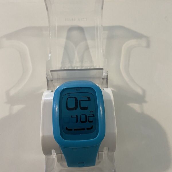 SWATCH TOUCH DIGITAL WATCH BLUE SURS100 Unisex | WatchCharts Marketplace