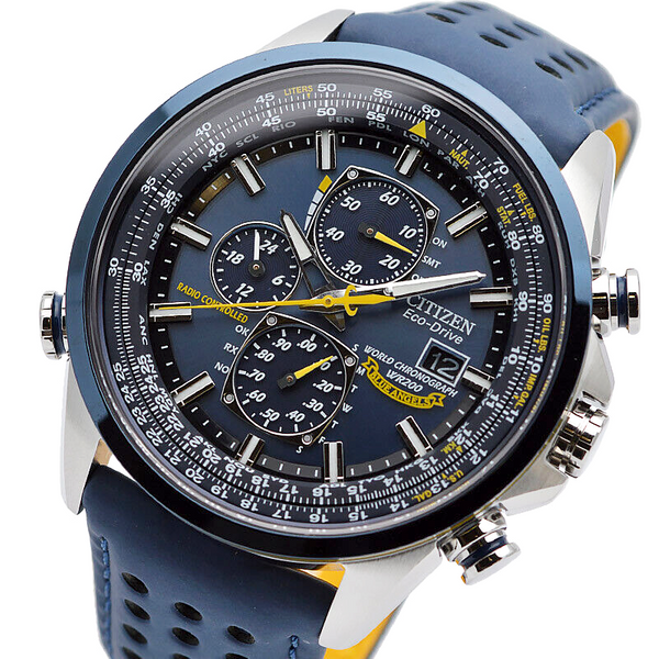 CITIZEN PROMASTER Sky AT8020-03L Blue Angels Eco-Drive Radio Solar ...