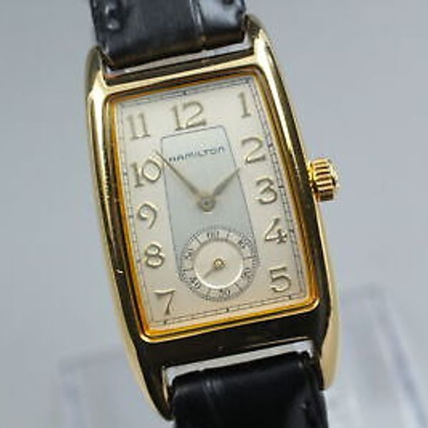 [Near MINT] Vintage HAMILTON American Classic 6240 Gold Women's Qz From JAPAN | WatchCharts ...