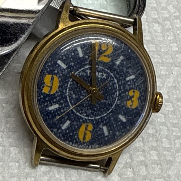Vintage Timex Jeans Denim Dial Mechanical Watch - 1970â s - 2316402478 ...